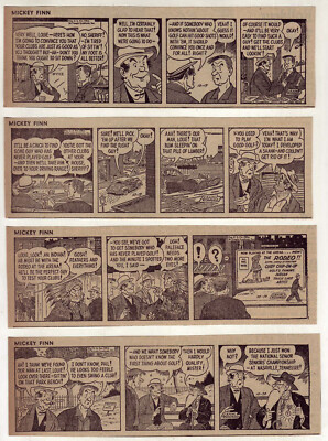 Mickey Finn by Lank Leonard - 26 daily comic strips - Complete October ...