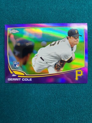 Garrett Cole RC Purple Refractor #210 | eBay