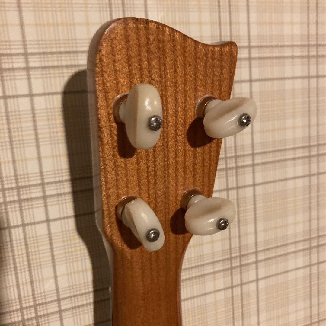 Ukulele Guitar Tangi Soprano Hawaiian Core Veneer Top & Back Made in ...