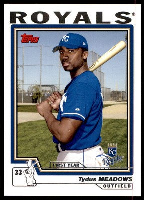 2004 Mint - Topps Tydus Meadows Rookie Kansas City Royals #323 | eBay