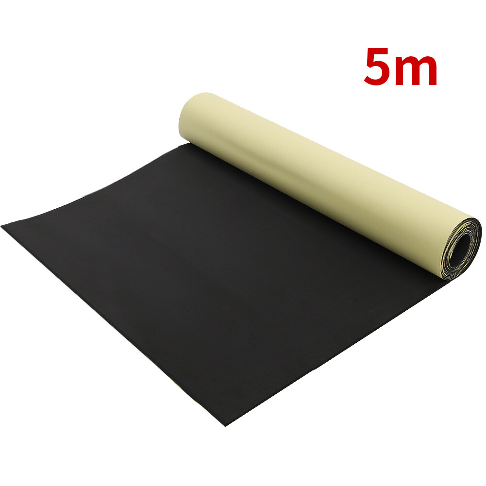 5M Self Adhesive Sound Deadening Mat Car Van Sound Proofing Pad Closed ...
