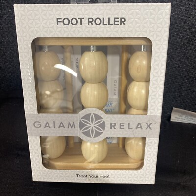 GAIAM RELAX - FOOT ROLLER - NEW IN BOX massager plantar fasciitis | eBay