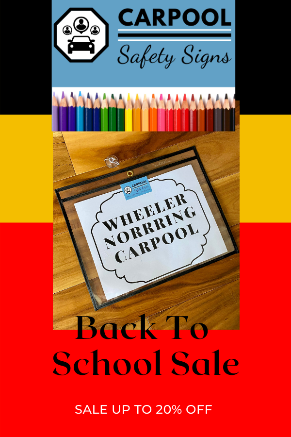Carpool School Signs Bay Area Carpool Program | 511.org