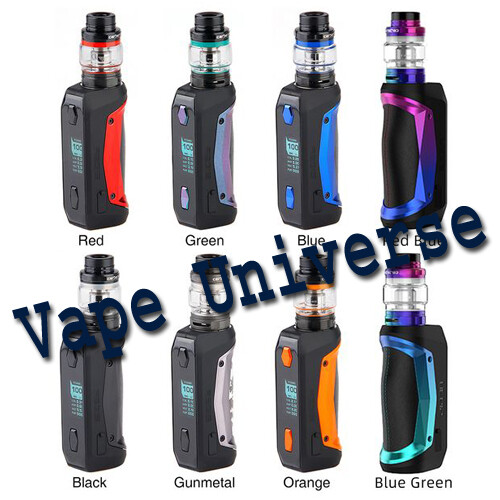 GEEK VAPE AEGIS SOLO Vape Kit 100W Mod IP67 E Cig 2ml Tank - Fast Free ...