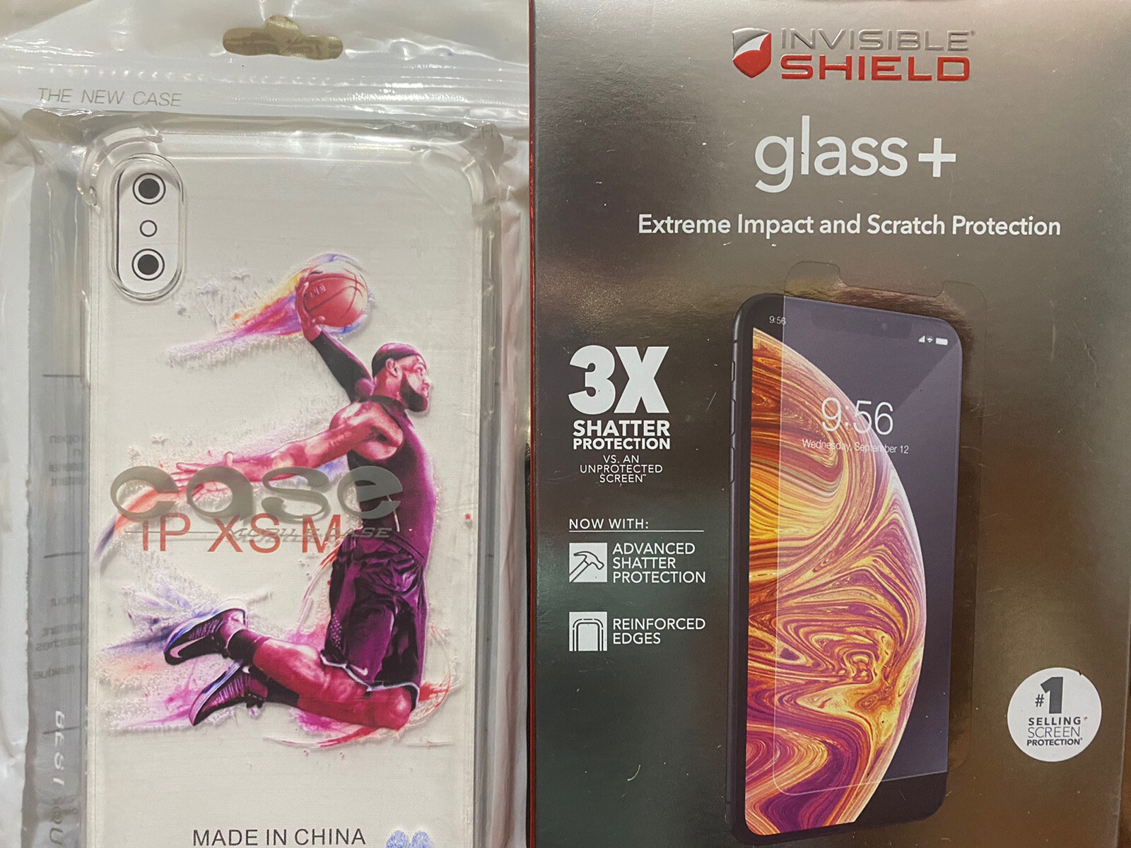 iPhone XS Max Case & Invisible Shield Screen Protector. Lebron | eBay
