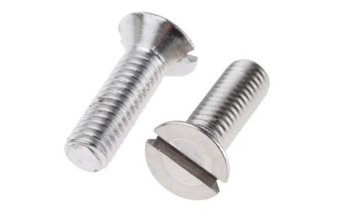 Slotted Countersunk Machine Screws Zinc CSK Slot DIN 963 M3 M4 M5 M6 M8 ...
