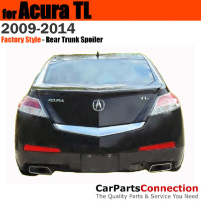 Primer Unpainted ABS Rear Aero Trunk Spoiler Wing For 09-14 Acura TL ...