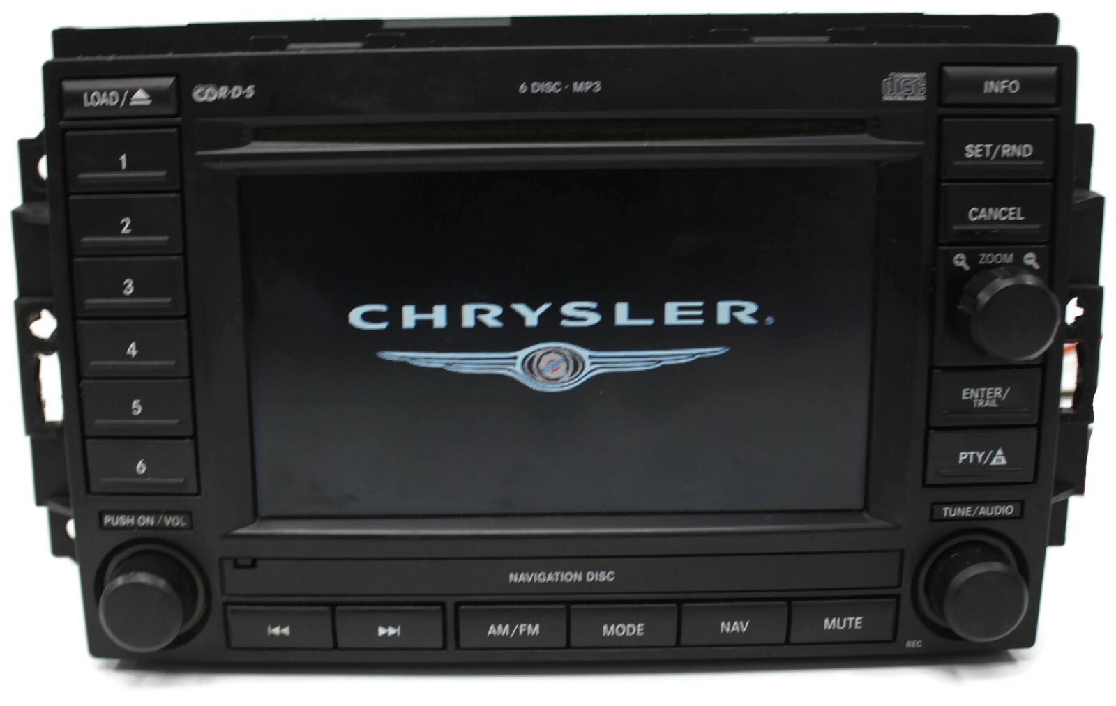 2003-2008 Dodge Durango Jeep REC Navigation Radio 6 Disc Cd Player ...