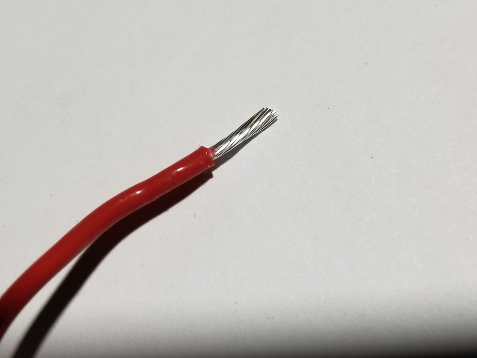 Alpha Wire 5877 #18awg M16878/5 EE Silver (SPC) PTFE 200C Hook-Up Wire ...