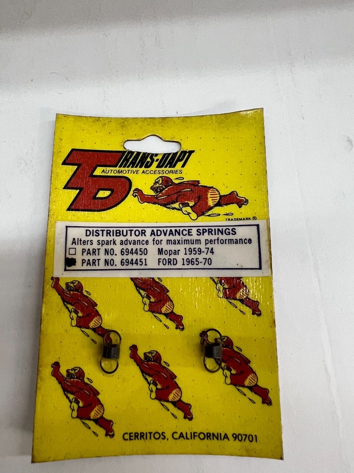 NOS 1965-1973 Ford Distributor Advance Springs (2) | 694451 ...
