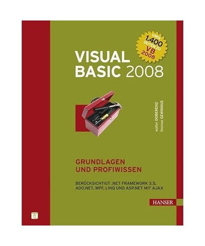 Visual Basic 2008: Grundlagen und Profiwissen, Walter Doberenz, Thomas Gewinnus 3446414916 | eBay.de