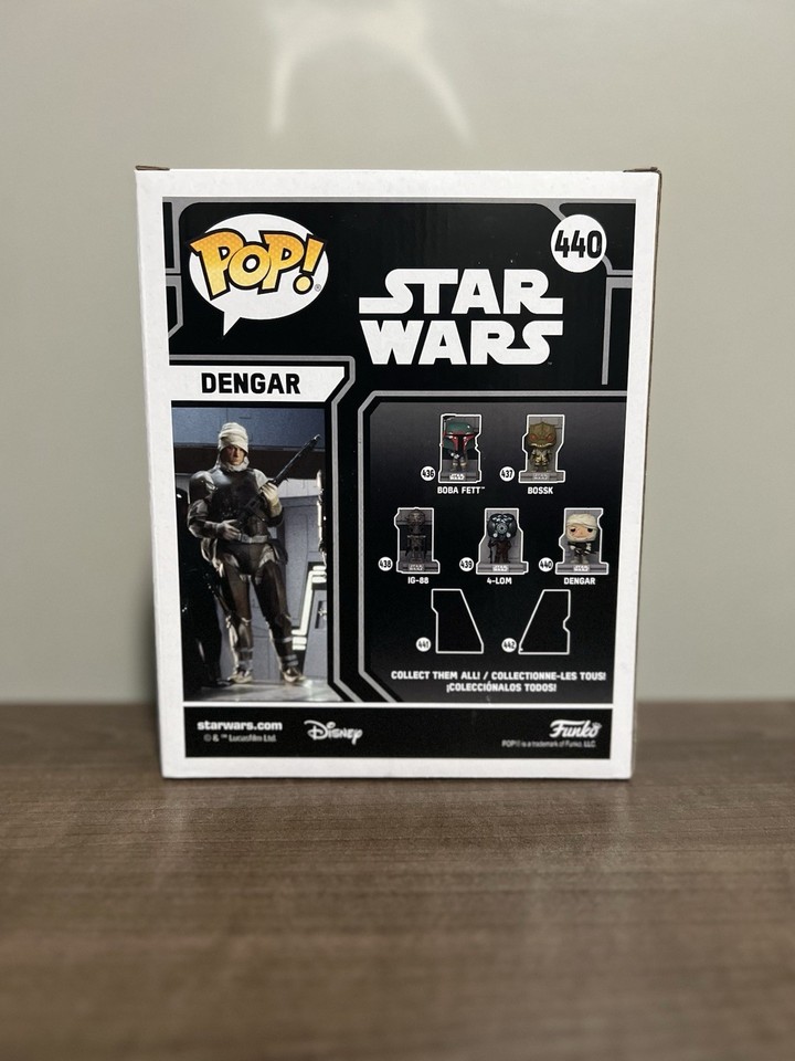Funko Pop Star Wars 440 Bounty Hunter Collection Dengar Gamestop ...