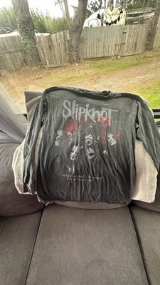 Slipknot Subliminal Verses World Tour grey long sleeve | eBay