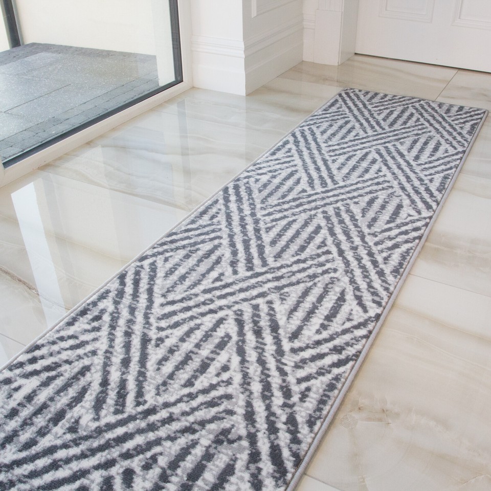 Extra Long Narrow Hallway Hall Runners Runner Dark Carpet Mats Rugs ...