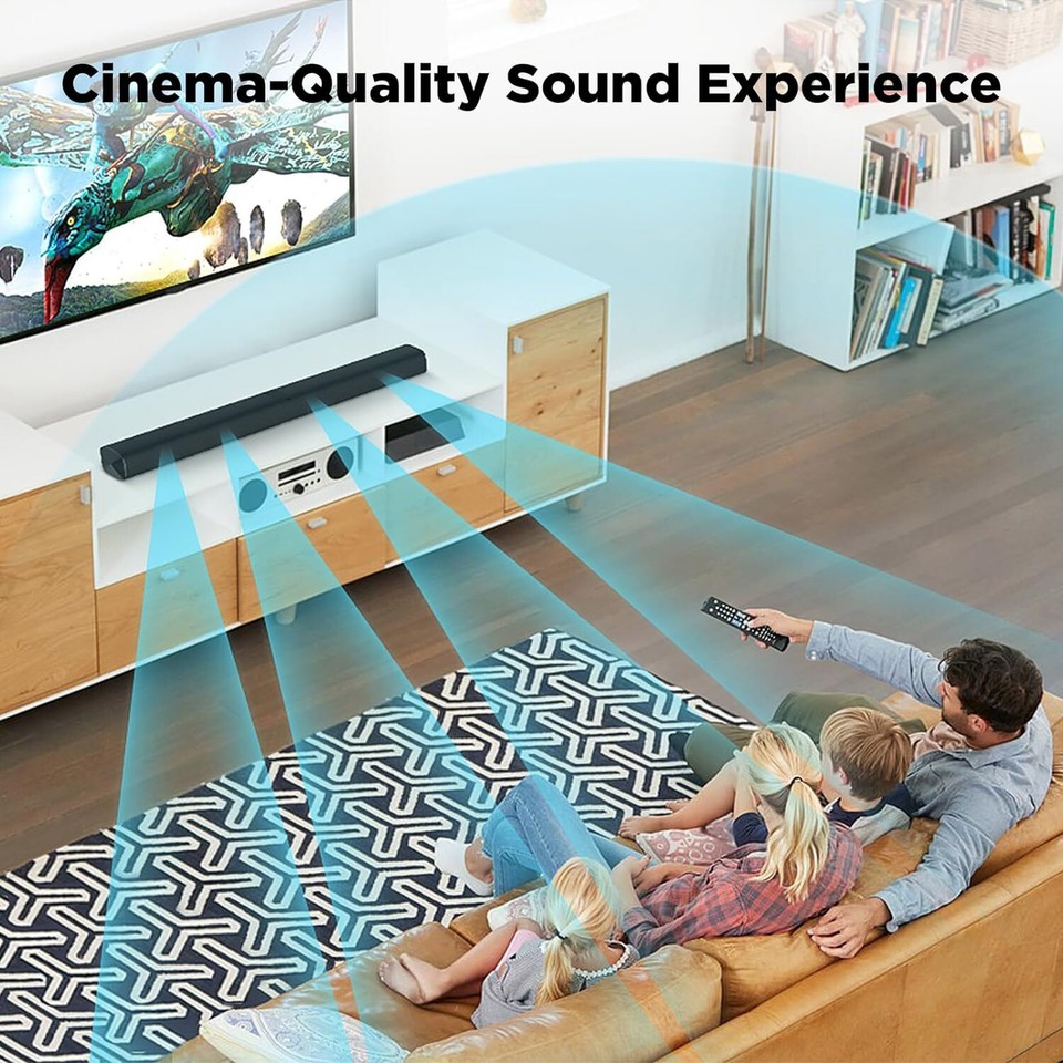 2 in 1 Detachable Sound Bar for Smart TV Home Theater Audio SoundBar ...