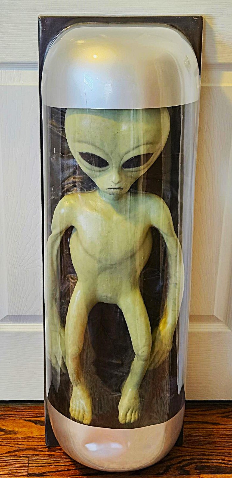 RARE Vtg ALIEN in POD Roswell X-Files Studio Movie Prop 3FT Tall ...