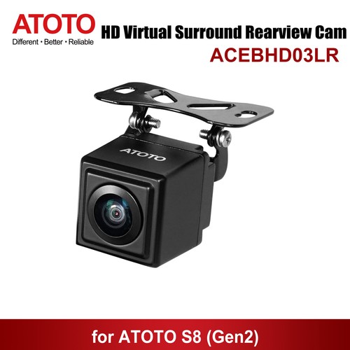 ATOTO 720P Rearview Backup Camera VSV(Virtual Surround-View)Parking for ...