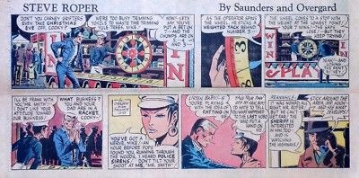 Steve Roper & Mike Nomad - Sunday color comic page - December 25, 1966 ...