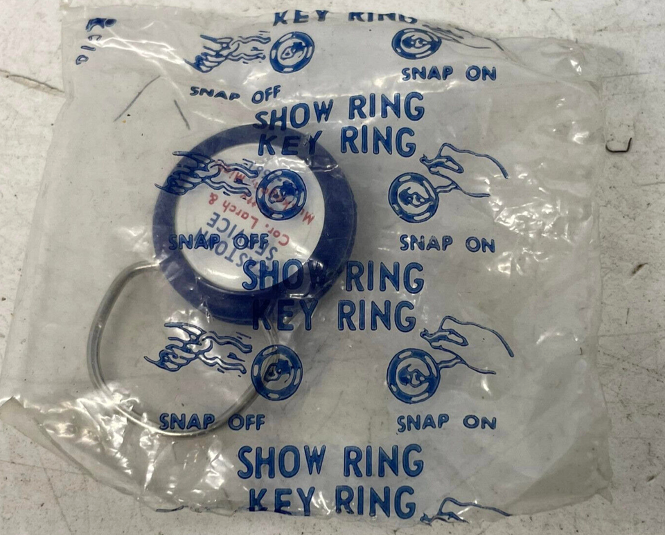 NOS Vtg SUNOCO Gas Oil Lubricant Snap On Key Ring Keychain Eastown ...