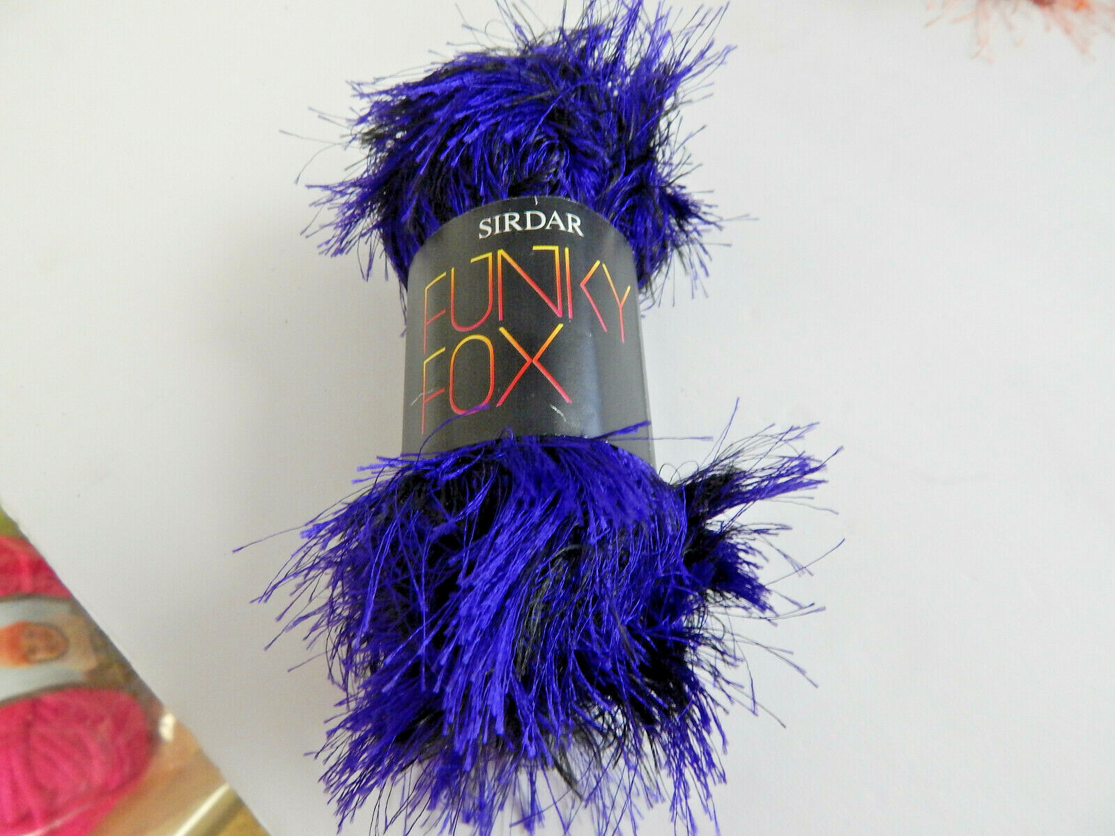 Sirdar EYELASH FUNKY FOX Knitting Yarn 50g - 6 COLORS | eBay