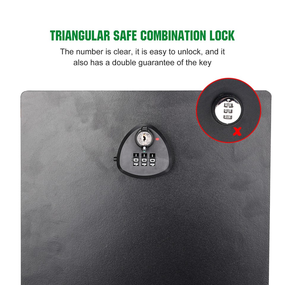 Center Console Vault Safe Box For 2015-20 F-150 2018-2019 Super Duty ...