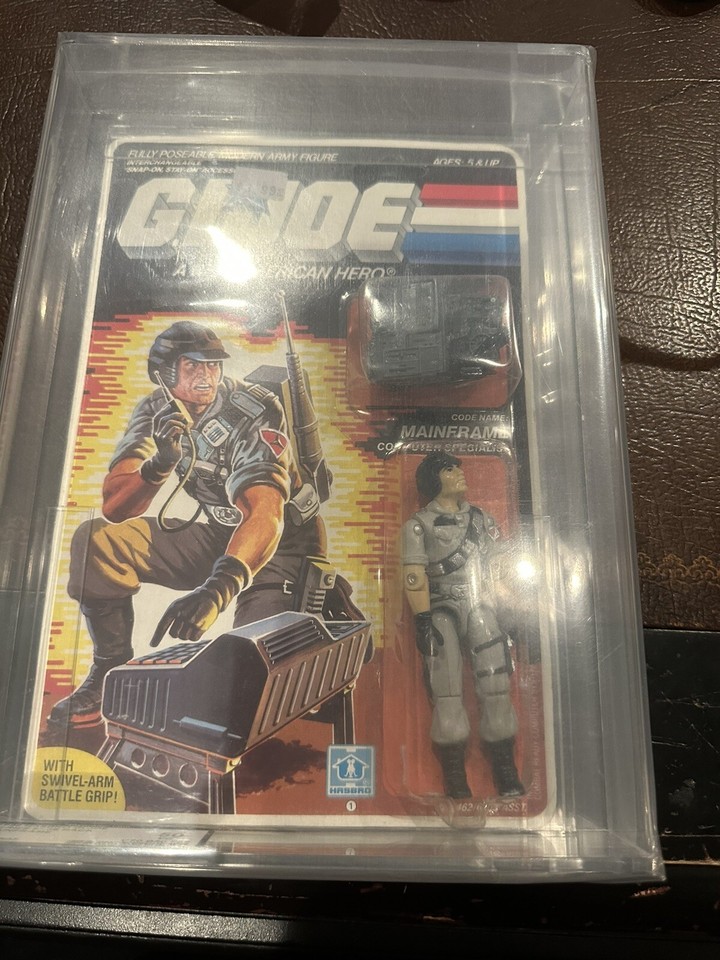 GI Joe 1986 Mainframe MOC AFA 50 (C70/B50/F85) Just Graded - Main Frame ...