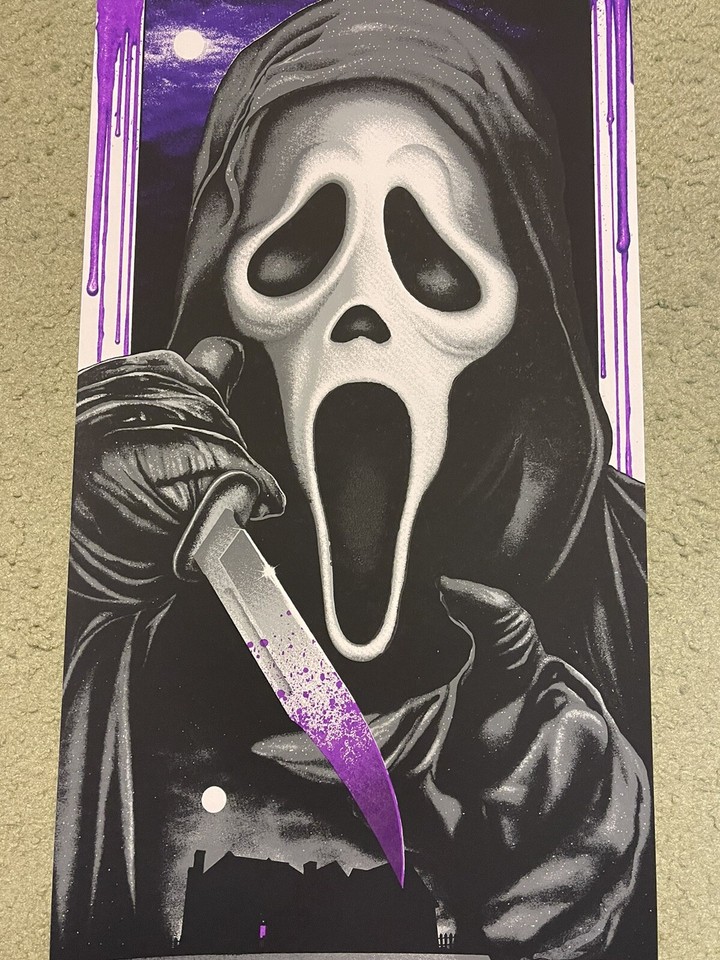 Scream Ghostface Wes Craven Horror Movie Art Print Poster Mondo Steven ...