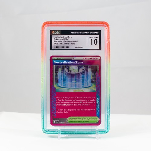 Pokemon Neutralization Zone ACE SPEC Holo #60 Shrouded Fable CGC 10 Gem ...