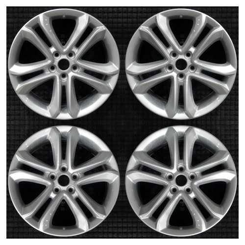 Set 2015-2023 Ford Lincoln Continental Edge OEM Factory Silver Wheels ...