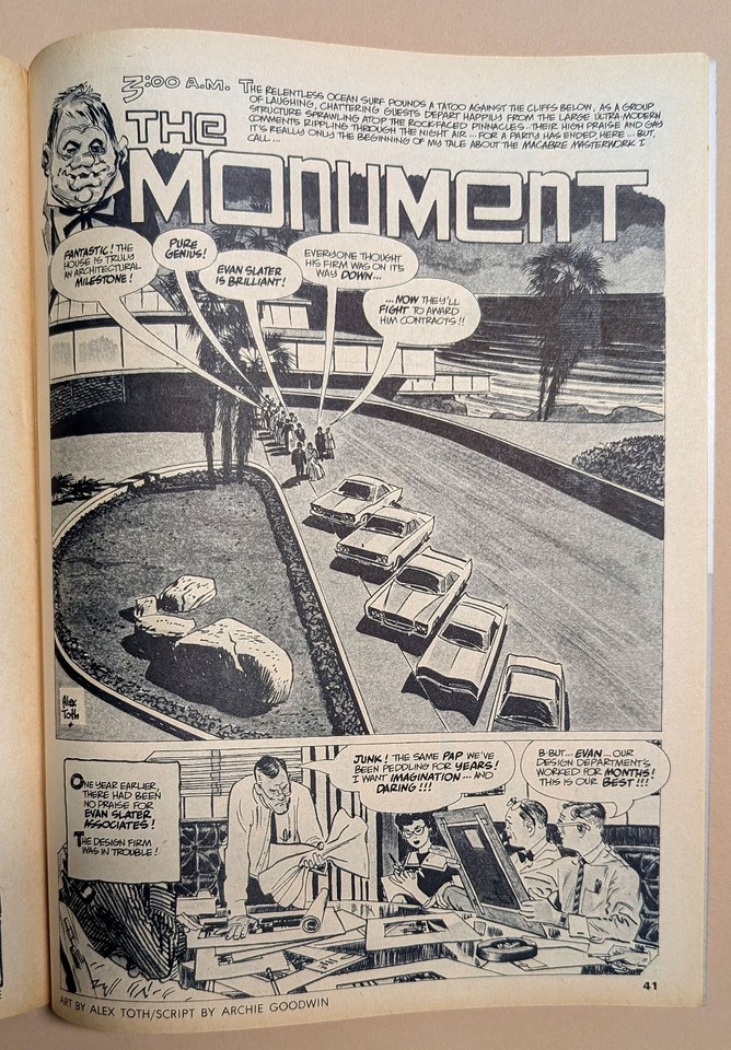 Eerie #3 Warren 1966, Frank Frazetta Cover & Art, Colan, Toth, Ditko ...