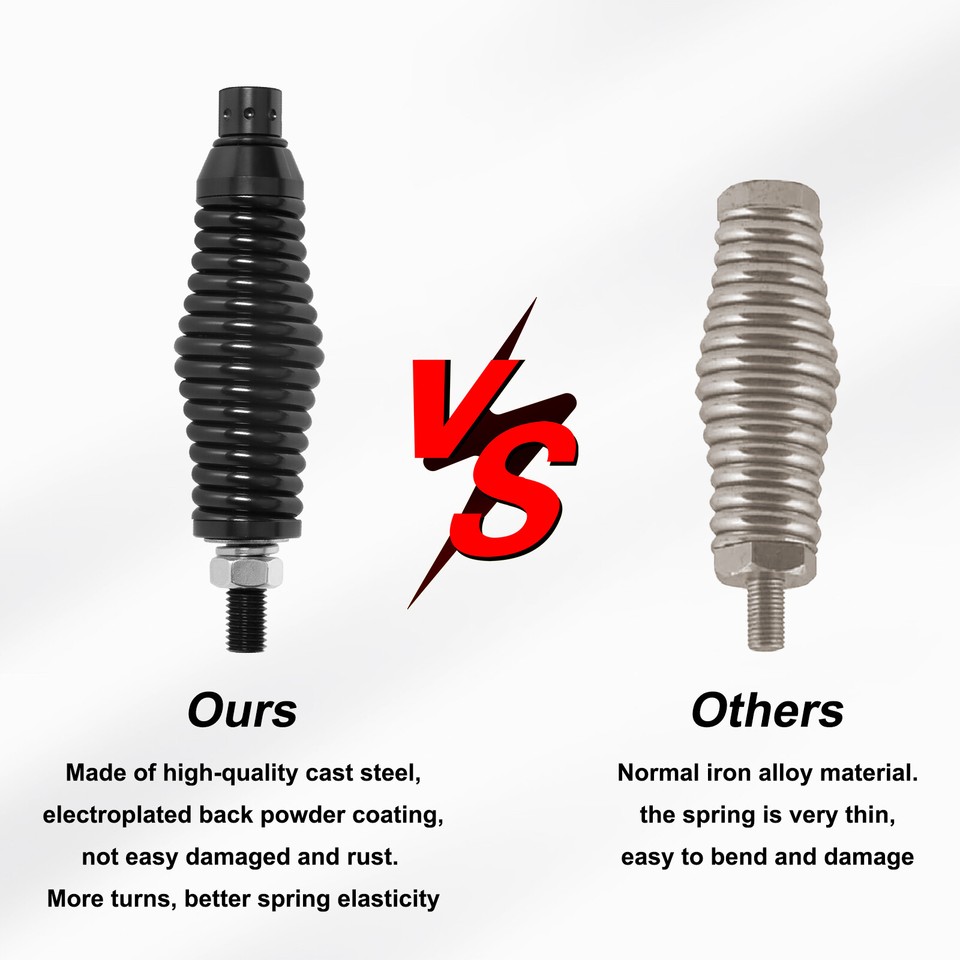 Polaris RZR UTV ATV LED Whip Light Spring Base Flag Pole Mount Quick ...