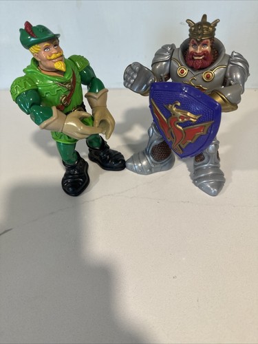 Vintage 1999 King Arthur Toy Figure 6.5” With Original Shield Robinhood ...
