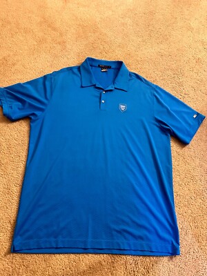Nike Blue XL Tiger Woods Collection Mens Golf polo w/Calabasas Country ...