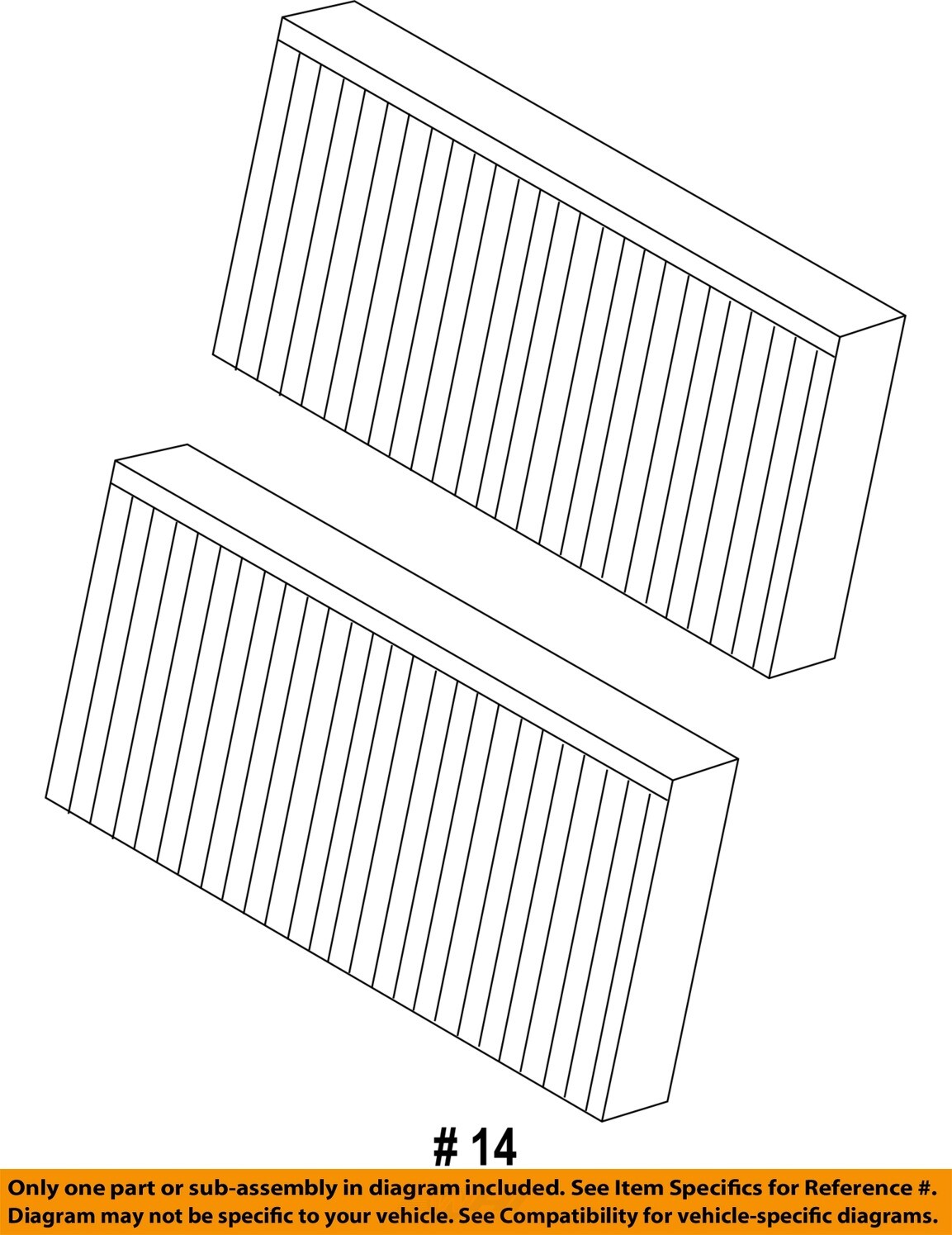 Genuine OEM Cabin Air Filter Set for BMW 64316835406 for sale online | eBay