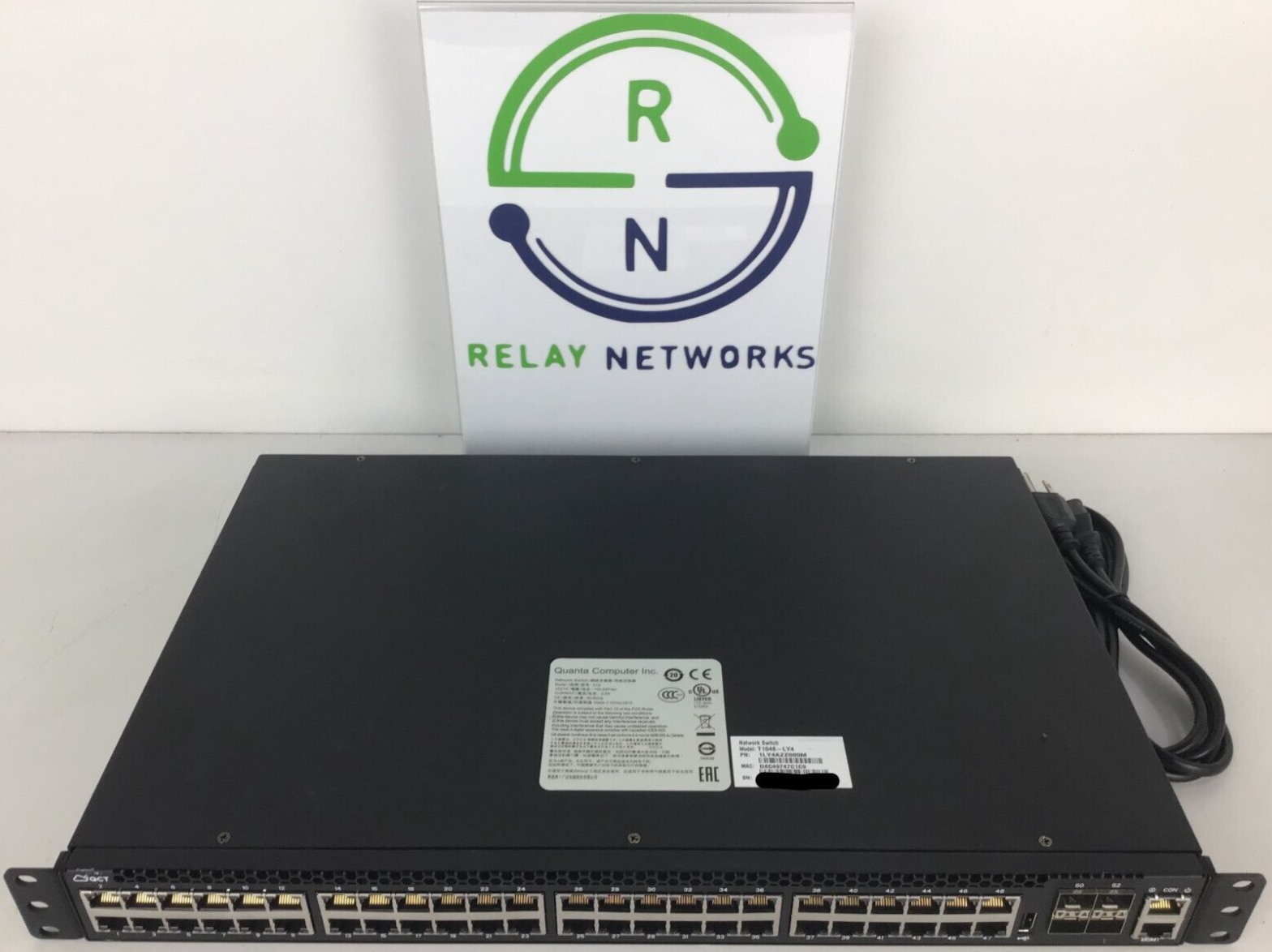 Quanta 1LY4AZZ000M QUANTAMESH T1048-LY4B 48-PORT 10GBASE-T TOR LAYER 2/ ...