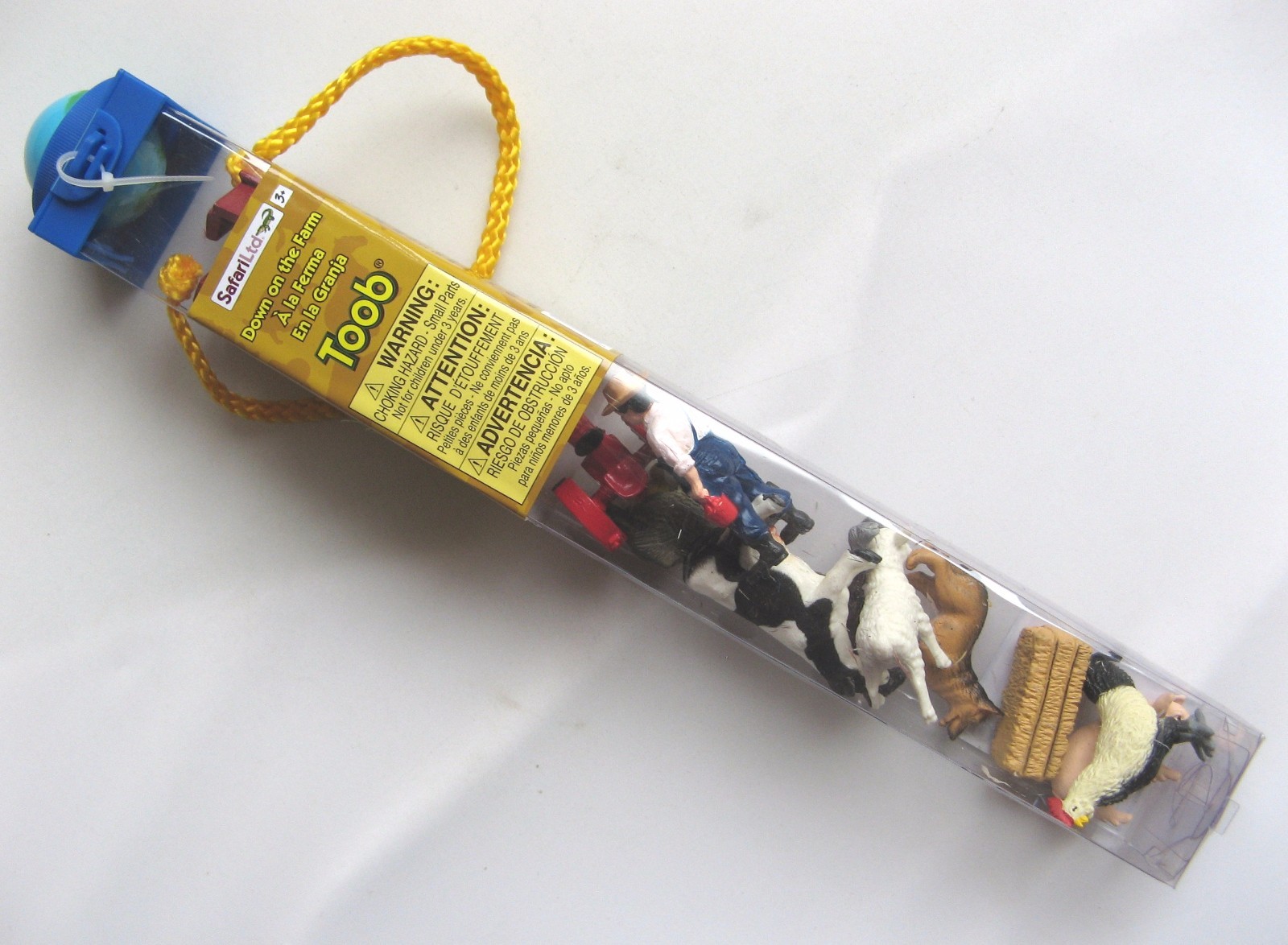 SAFARI TOOBS - DOWN ON THE FARM TOOB - CONTAINS 12 ITEMS AS DETAILED ...