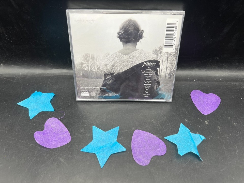 Taylor Swift Signed Autograph Folklore CD Album NEW SEALED | eBay