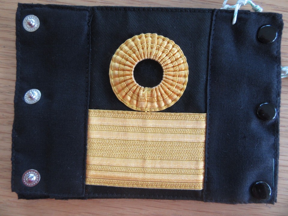 UK MOD. DCTA. Sealed Pattern Samples. Royal Navy Commodore Rank Badges ...