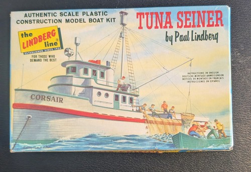 Model Ship, Replica of Tuna Seiner Corsair by Paul Lindberg | eBay