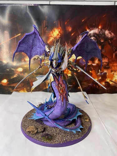 Emperors Children Fulgrim Daemon Primarch Of Slaanesh Painted Warhammer ...