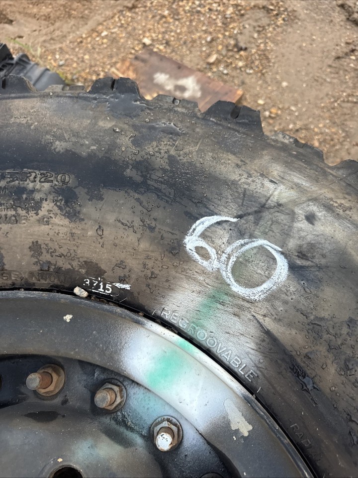 (4) 395/85R20 Good Year Military LMTV Truck Tires & Wheels 2015 Dates ...