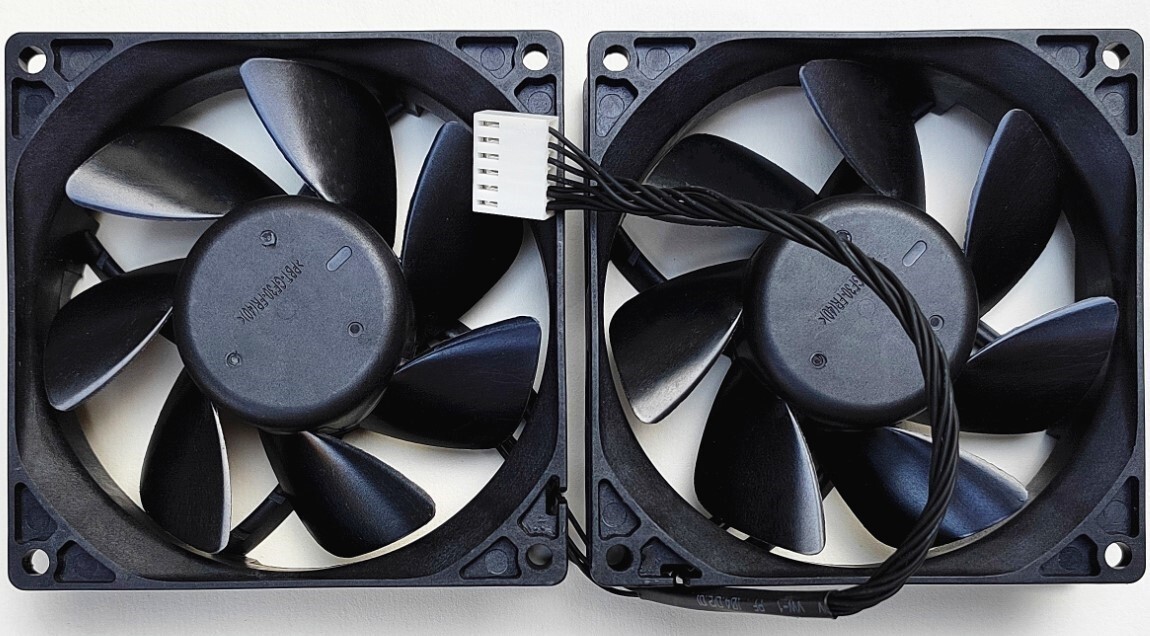 HP Workstation Z620 Z820 Z840 12VDC Dual Rear Fan Delta QUR0912VH HP ...