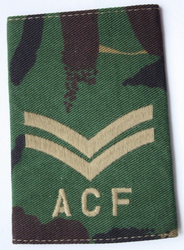 British Army, Corporals Rank Slide. Army Cadet Force (G117) | eBay UK