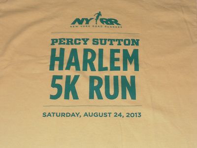 NEW YORK ROAD RUNNERS HARLEM 5K RUN 2013 SHIRT MENS SMALL S | eBay