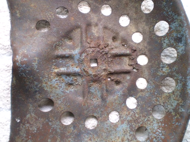Farm Tractor Seat Old Metal Rusty Weathered FARM FRESH Great Decor Wall ...