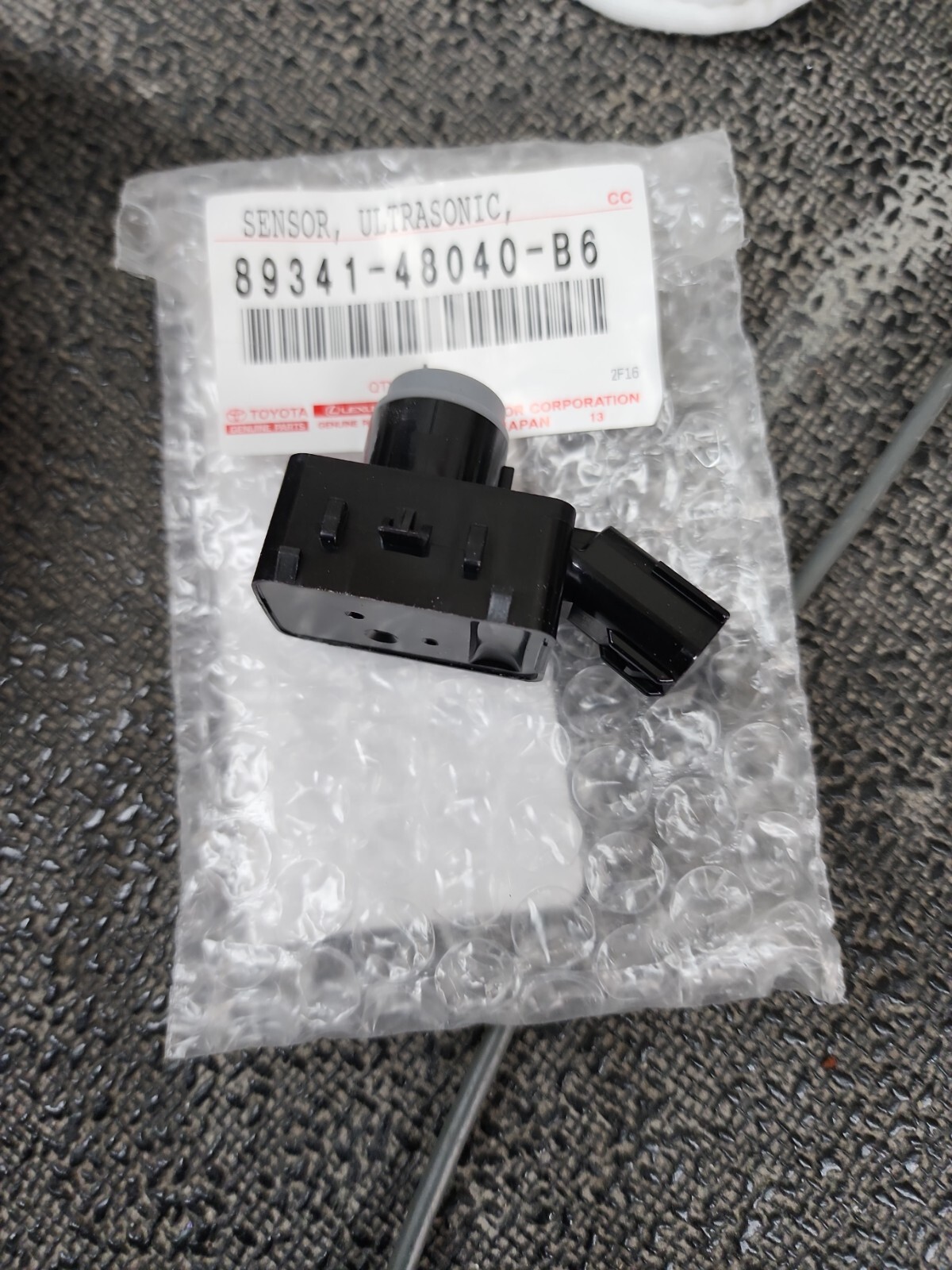 Genuine Toyota Lexus 89341-48040-B3 Park Sensor Ultrasonic Prius RX350 ...