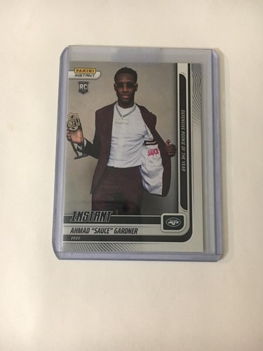2023 PANINI INSTANT #269 RC AHMAD "SAUCE" GARDNER DEFENSIVE ROY 1 OF ...