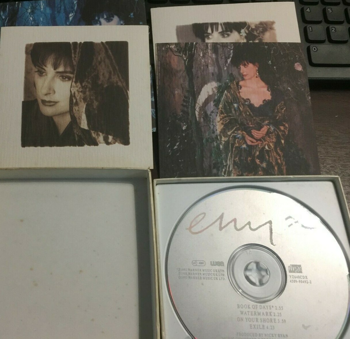 ENYA - BOOK OF DAYS VERY RARE LIMITED EDITION CD SINGLE BOX SET + 4 ART ...