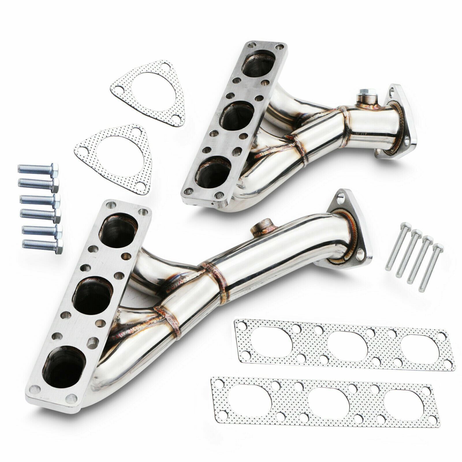 STAINLESS EXHAUST MANIFOLD MANIFOLDS KIT FOR BMW 3 SERIES E36 RHD 323 ...