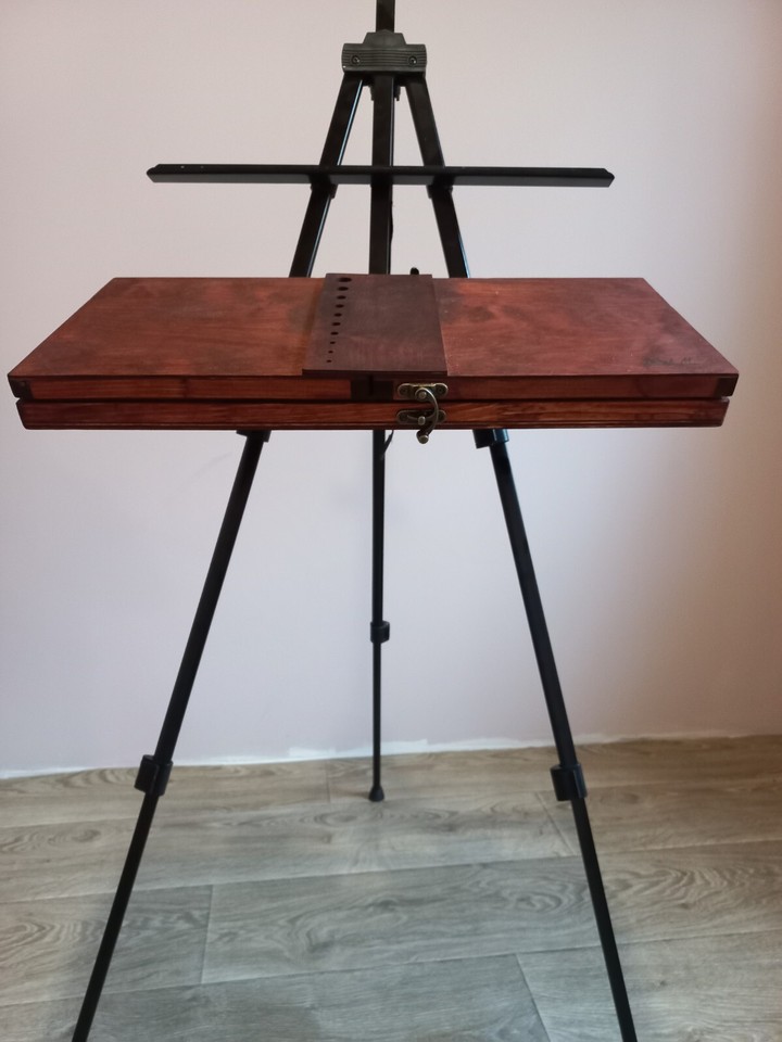 Pochade box for plain air painting, outdoor & portable artist easel ...